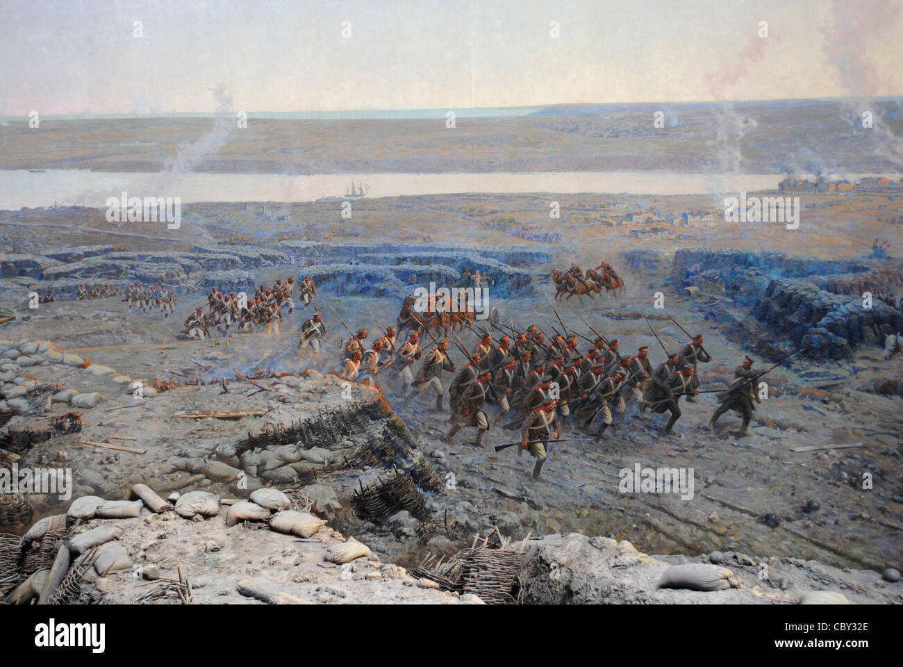 Crimean War (1853-1856). Siege of Sevastopol, 1854-1855, by Franz ...