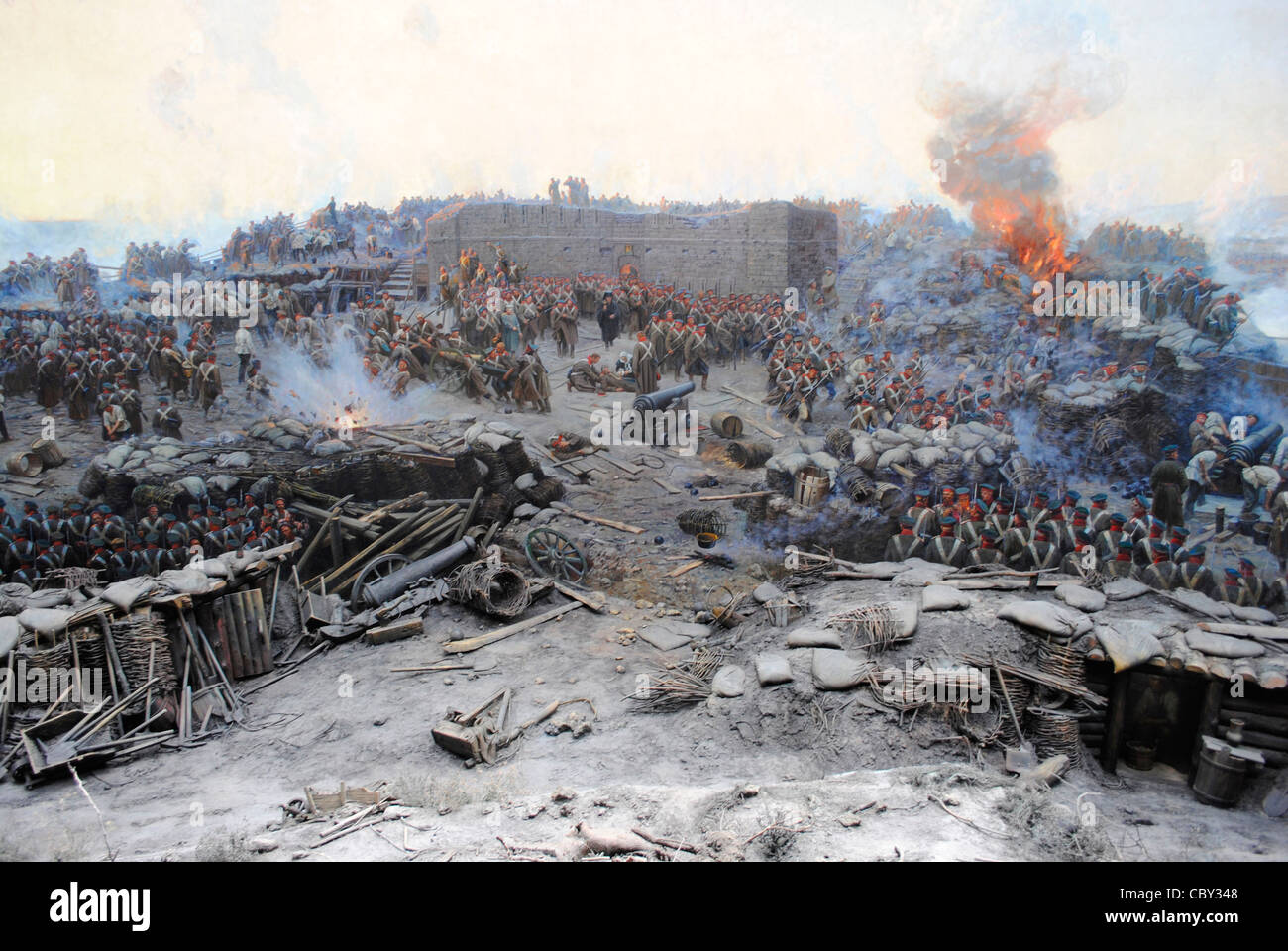 Crimean War (1853-1856). Siege of Sevastopol, 1854-1855, by Franz ...