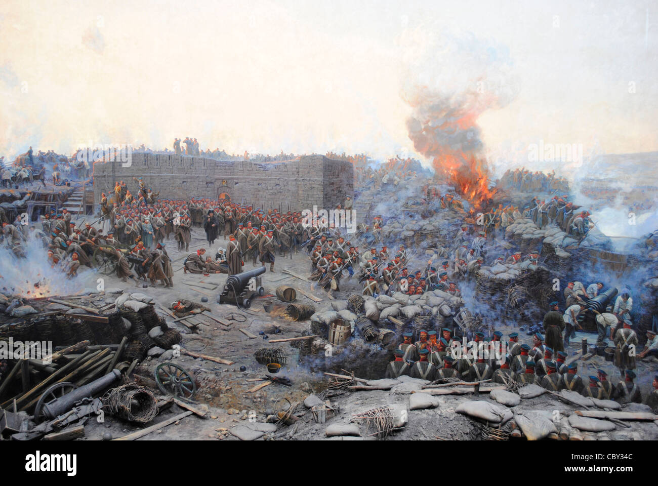 Crimean War (1853-1856). Siege of Sevastopol, 1854-1855, by Franz ...