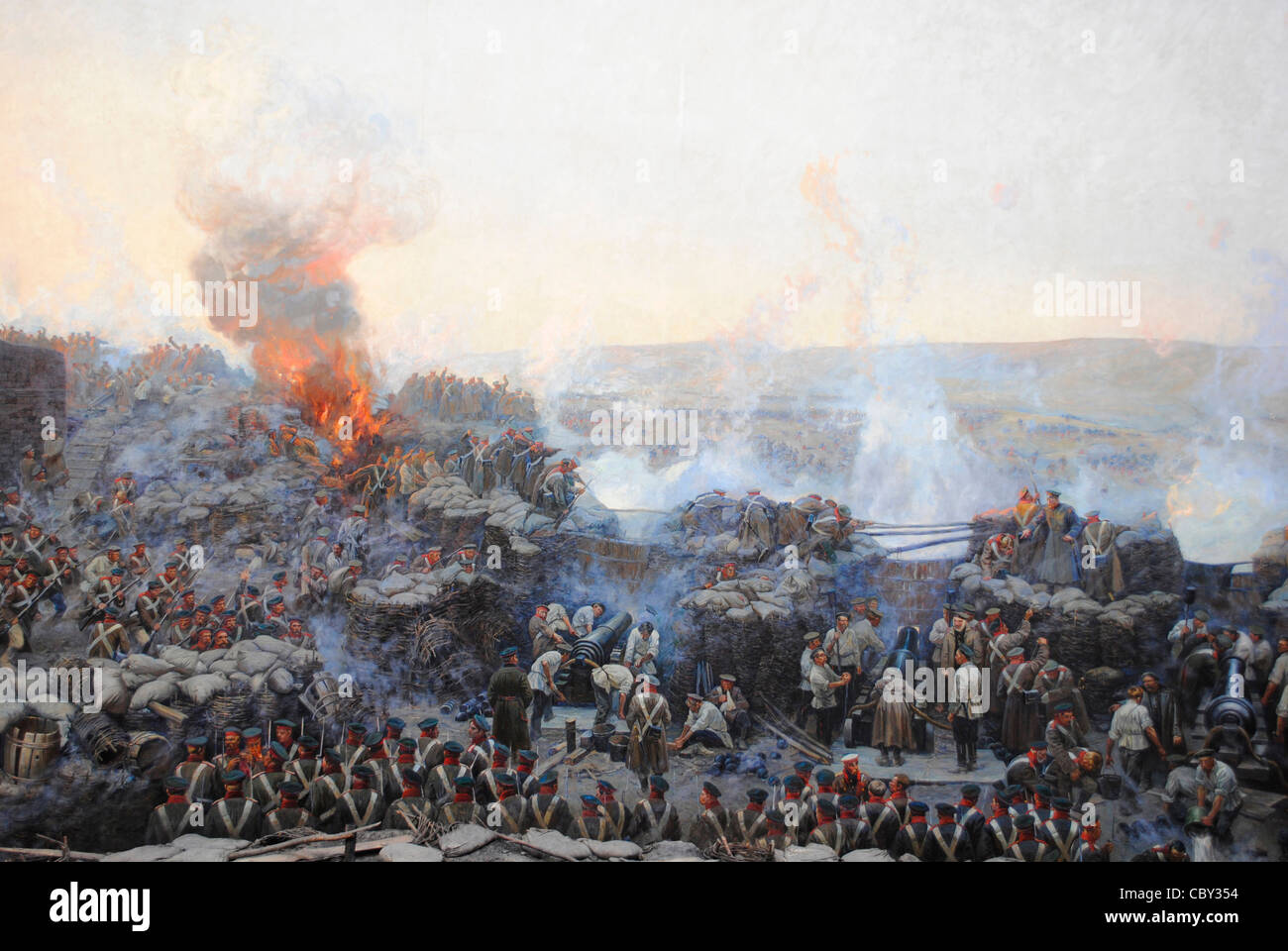 Crimean War (1853-1856). Siege of Sevastopol, 1854-1855, by Franz ...