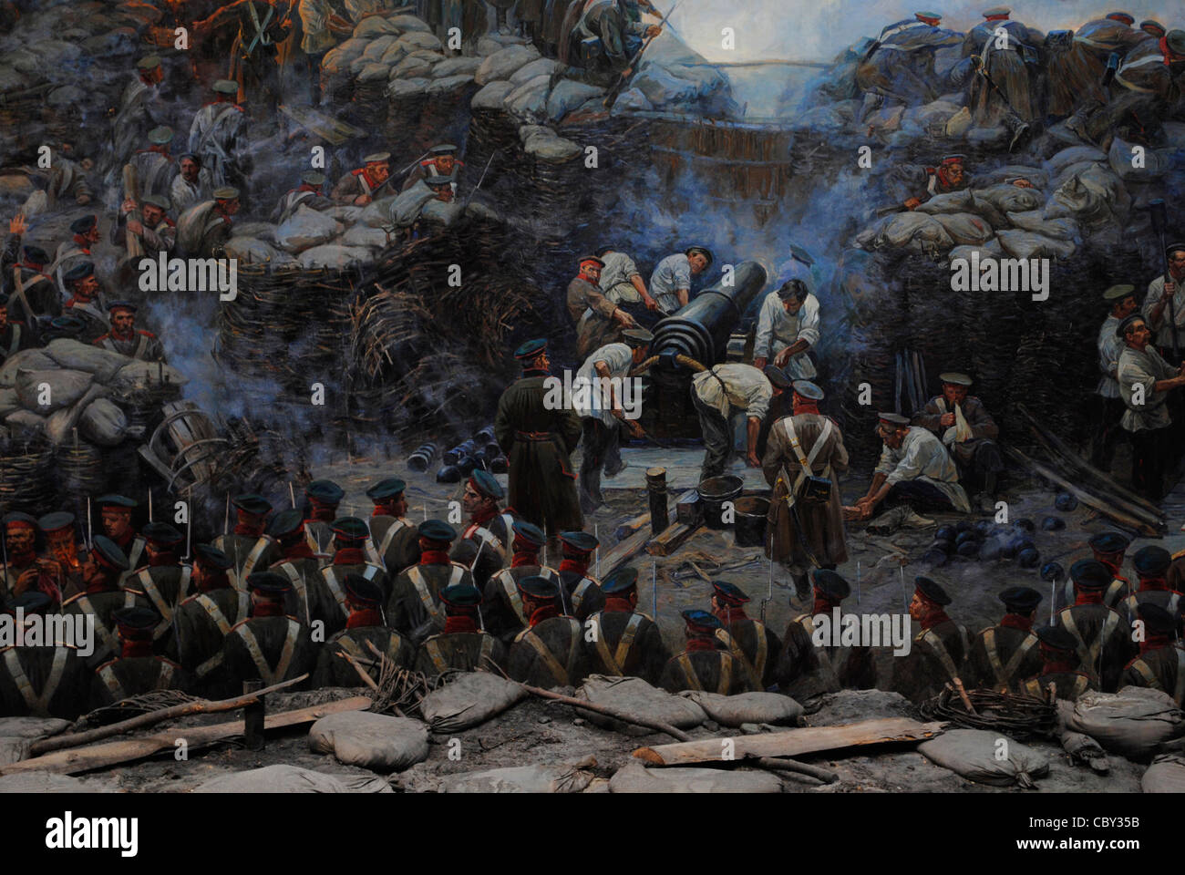 Crimean War (1853-1856). Siege of Sevastopol, 1854-1855, by Franz ...