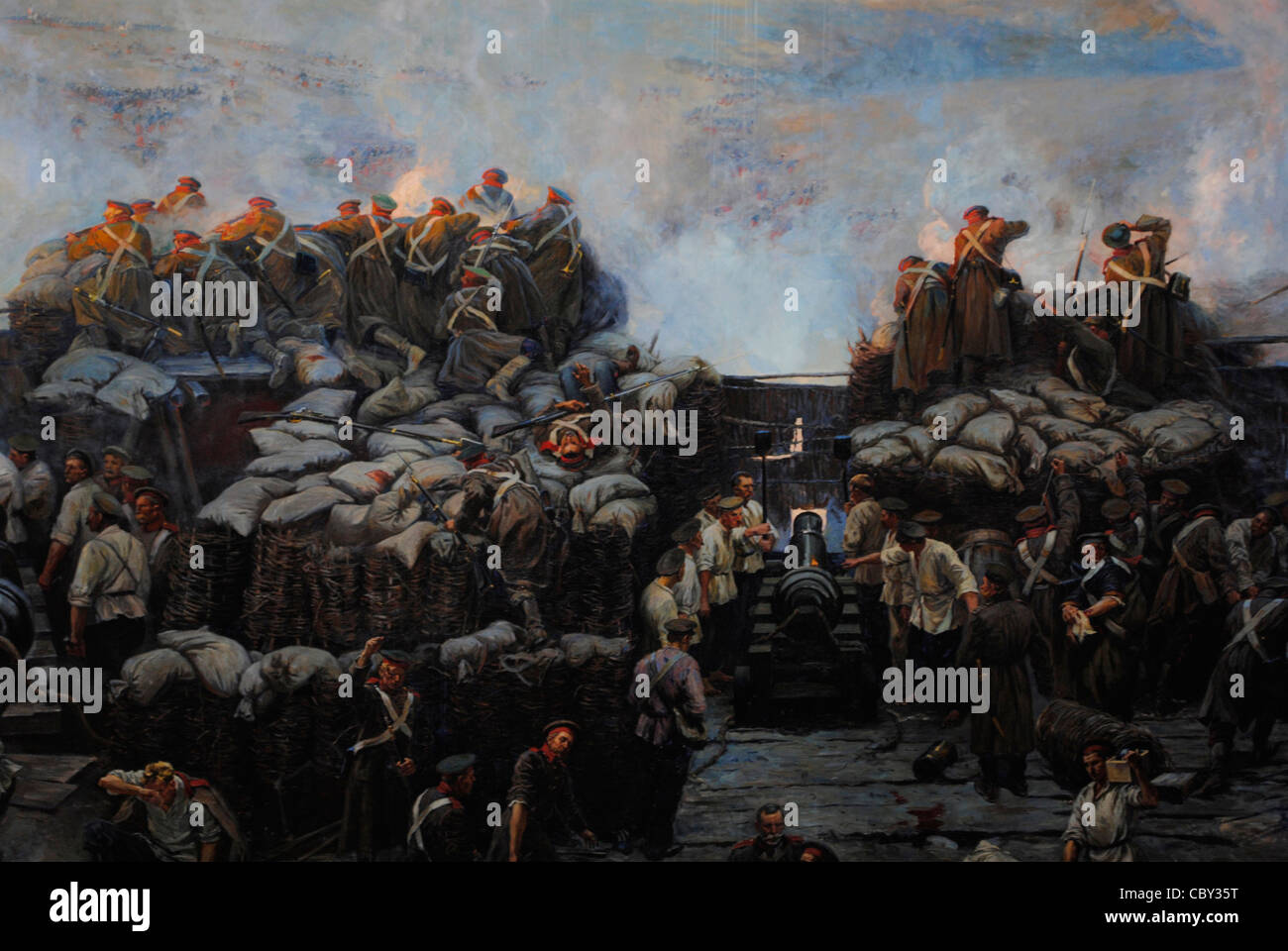 Crimean War (1853-1856). Siege of Sevastopol, 1854-1855, by Franz ...