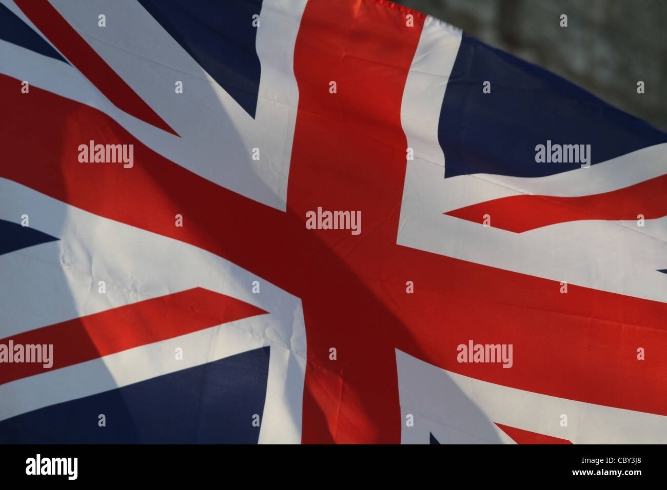 section of the Union flag Stock Photo - Alamy