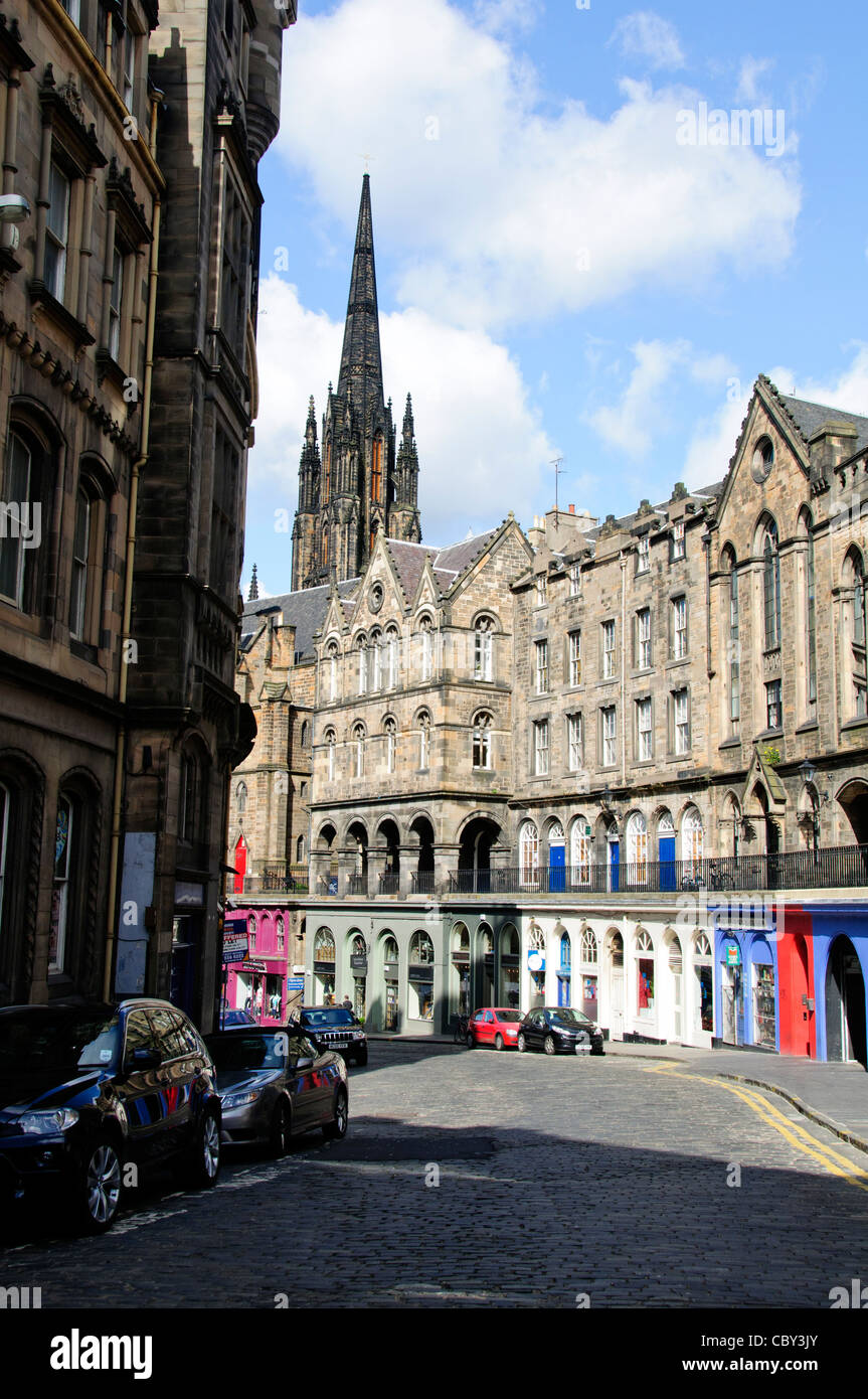 George IV Bridge Rd off Royal Mile,Edinburgh,Scotland Stock Photo - Alamy