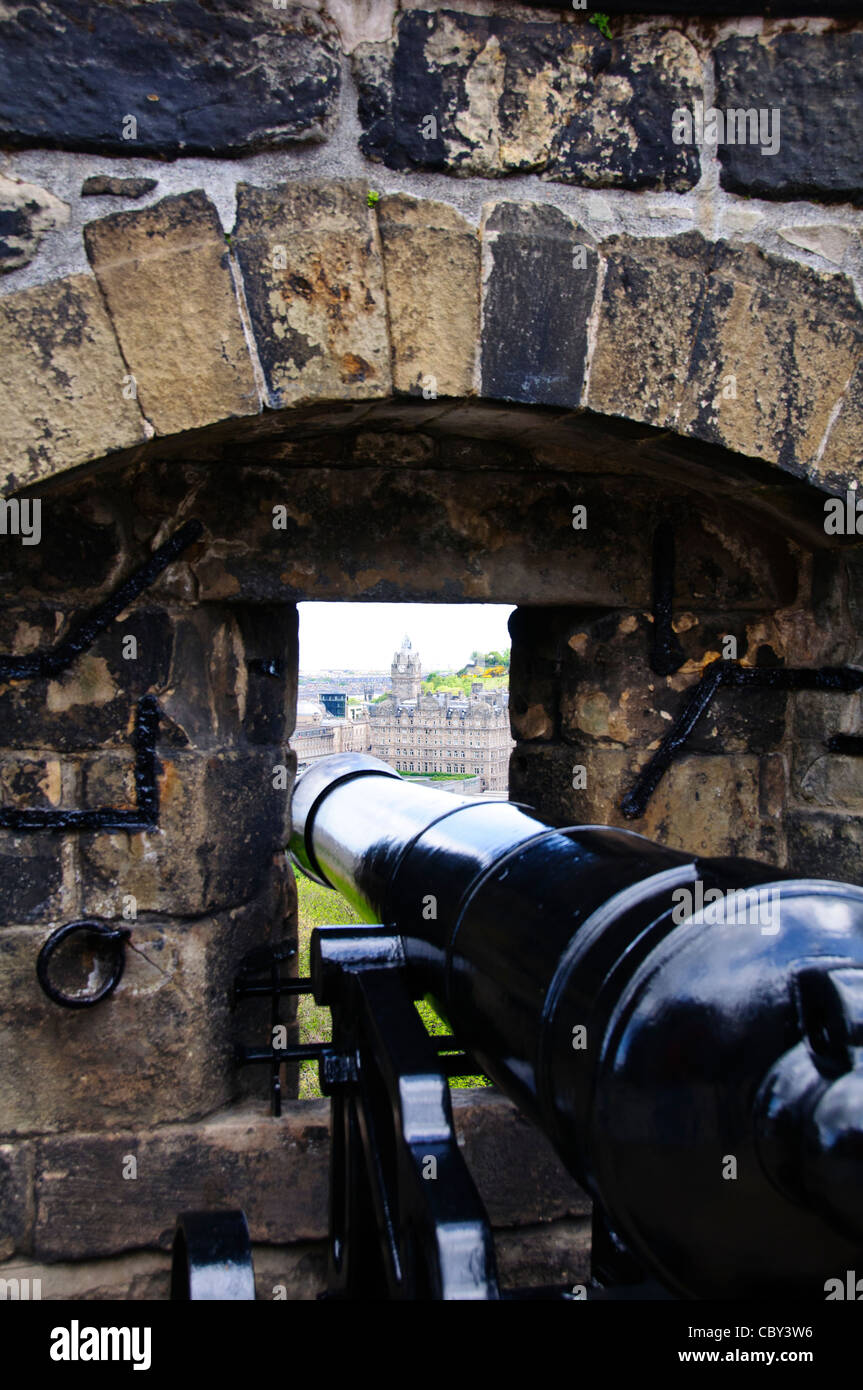 Views of Edinburgh Castle,Grounds,Half Moon Cannon Battery,Palace ...