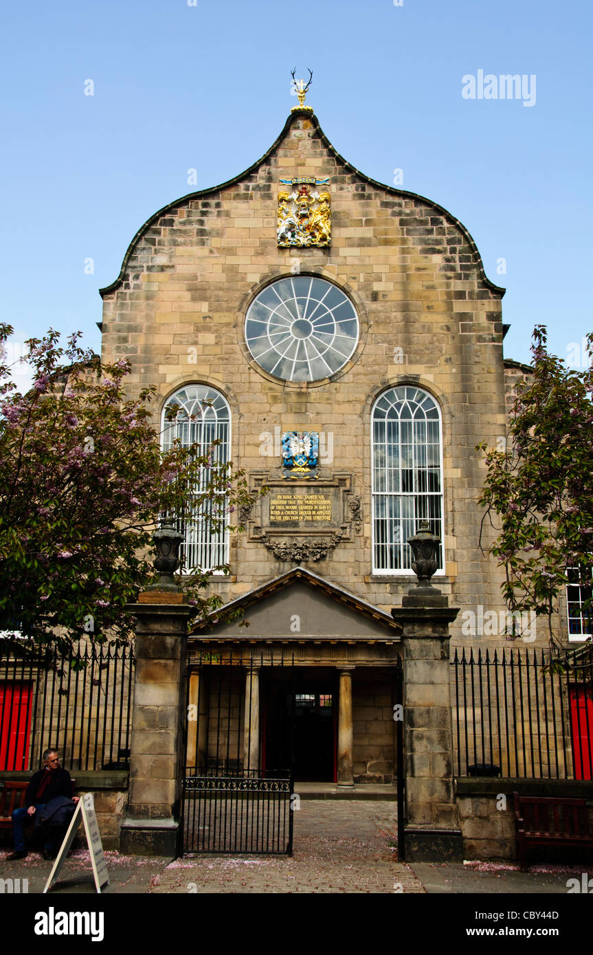 Canongate Kirk Church,The Queen attends a service in this Church When ...