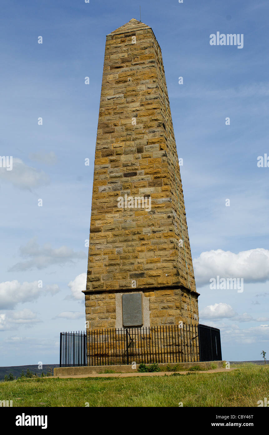 The monument to Captain James Cook, the great English navigator and ...