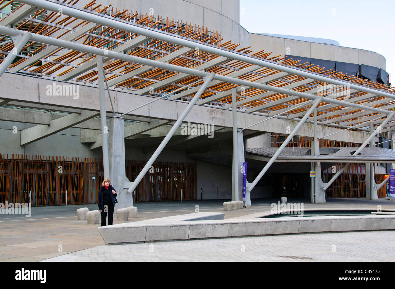 Scottish Parliament Building,Inner Chamber,Scottish Debating MSPs ...