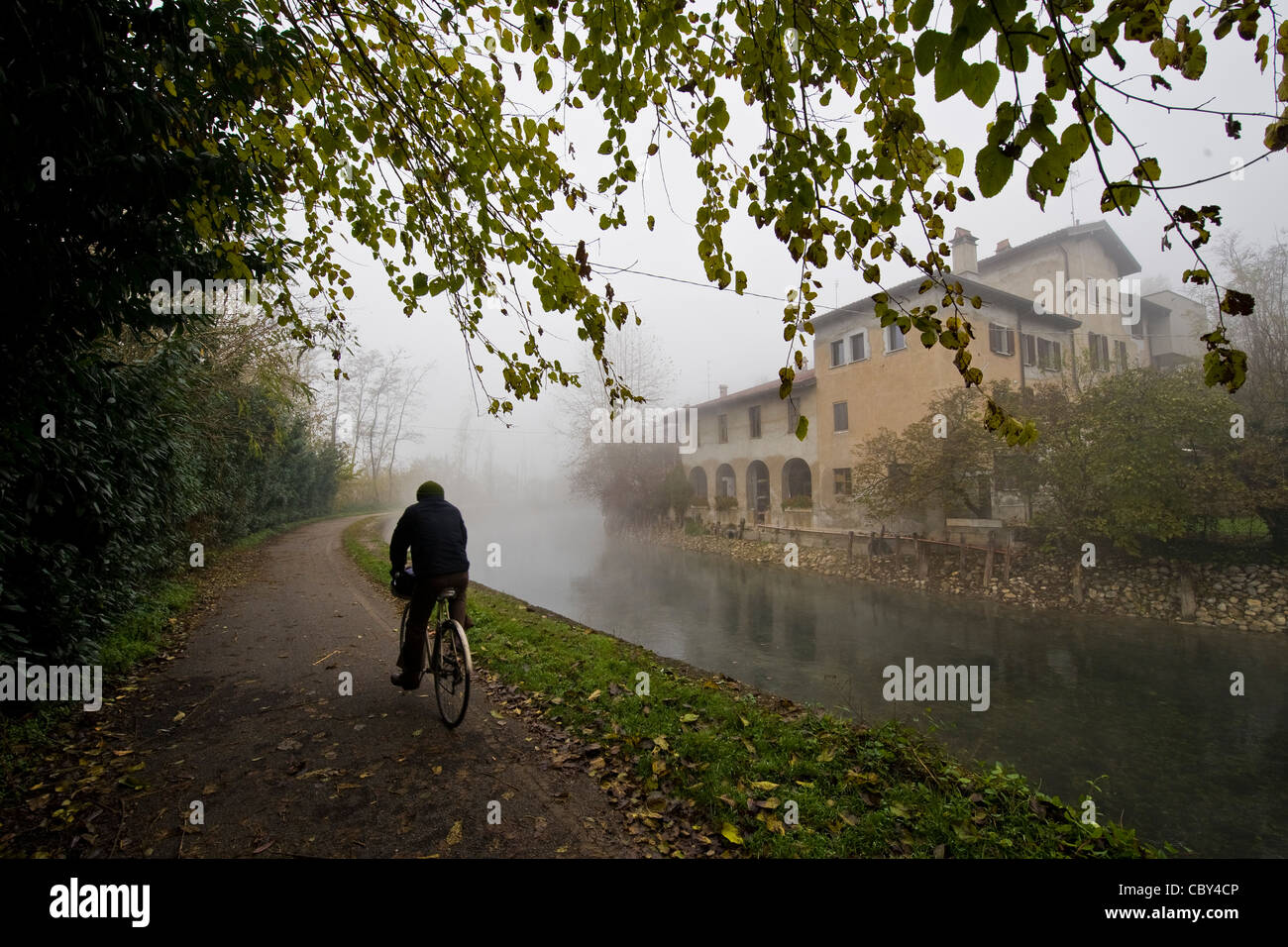 Castelletto di Cuggiono, Naviglio Grande, Lombardy, Italy Stock Photo ...