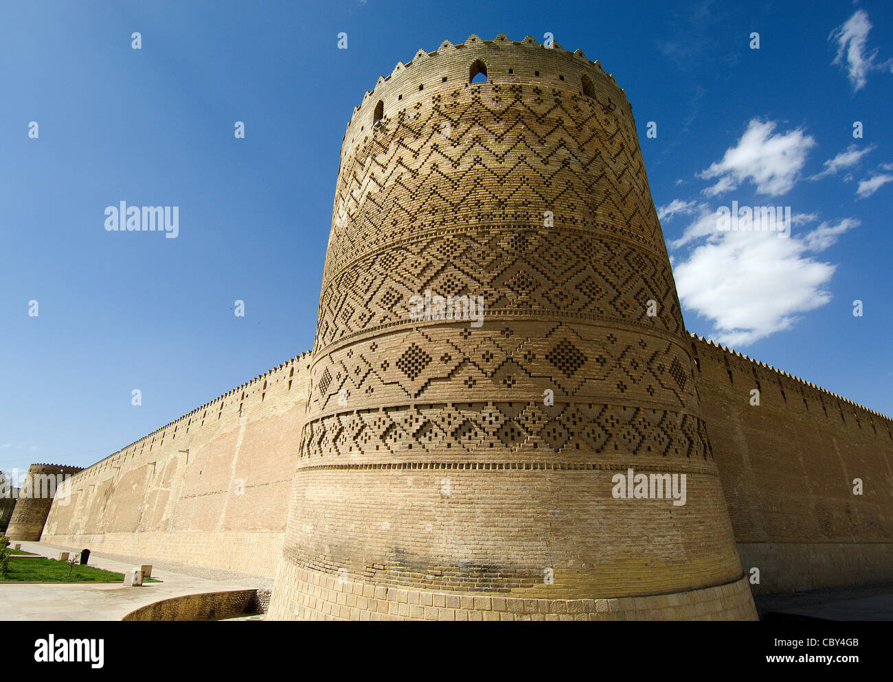 The burly Karim Khan Citadel built by the emperor of that name in the ...