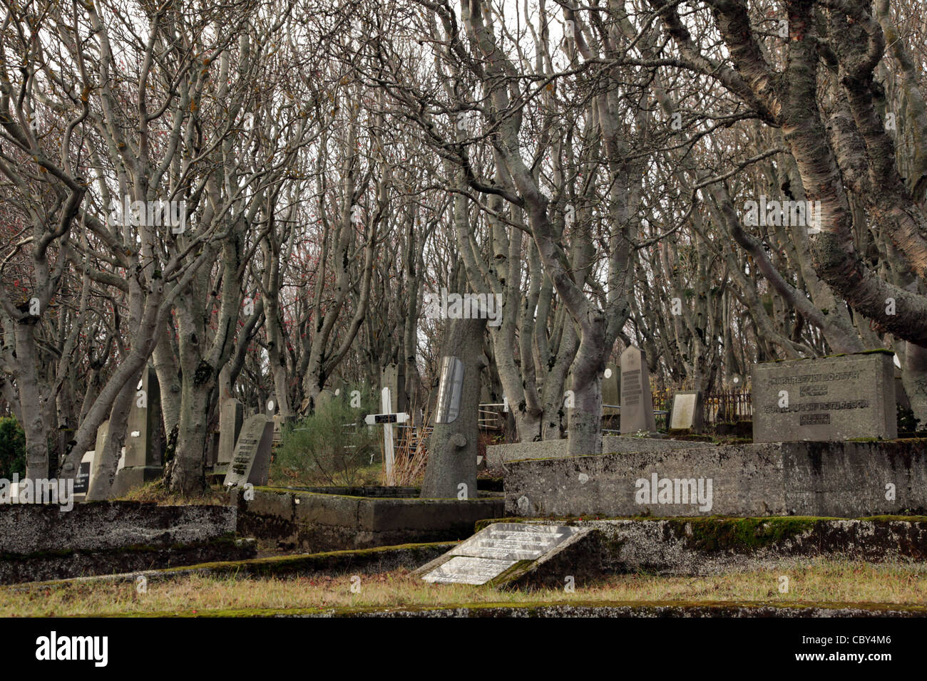 Cemetery in Hljómskálagarður, Reykjavik, Iceland Stock Photo - Alamy