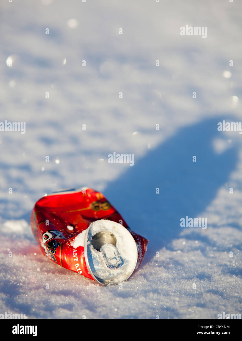 Squashed beer can hi-res stock photography and images - Alamy