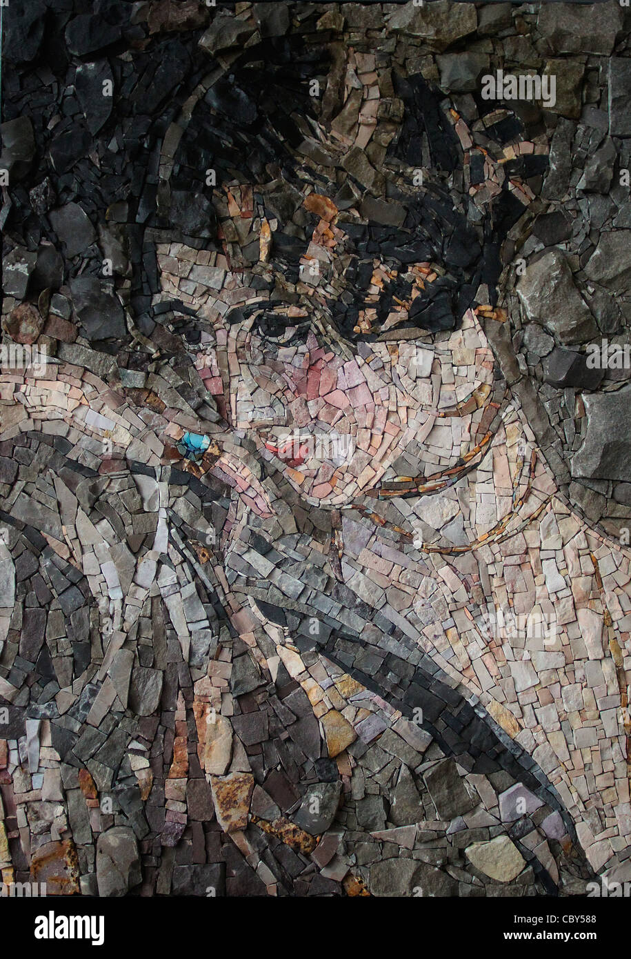 Mosaic Tile Piece High Resolution Stock Photography and Images - Alamy