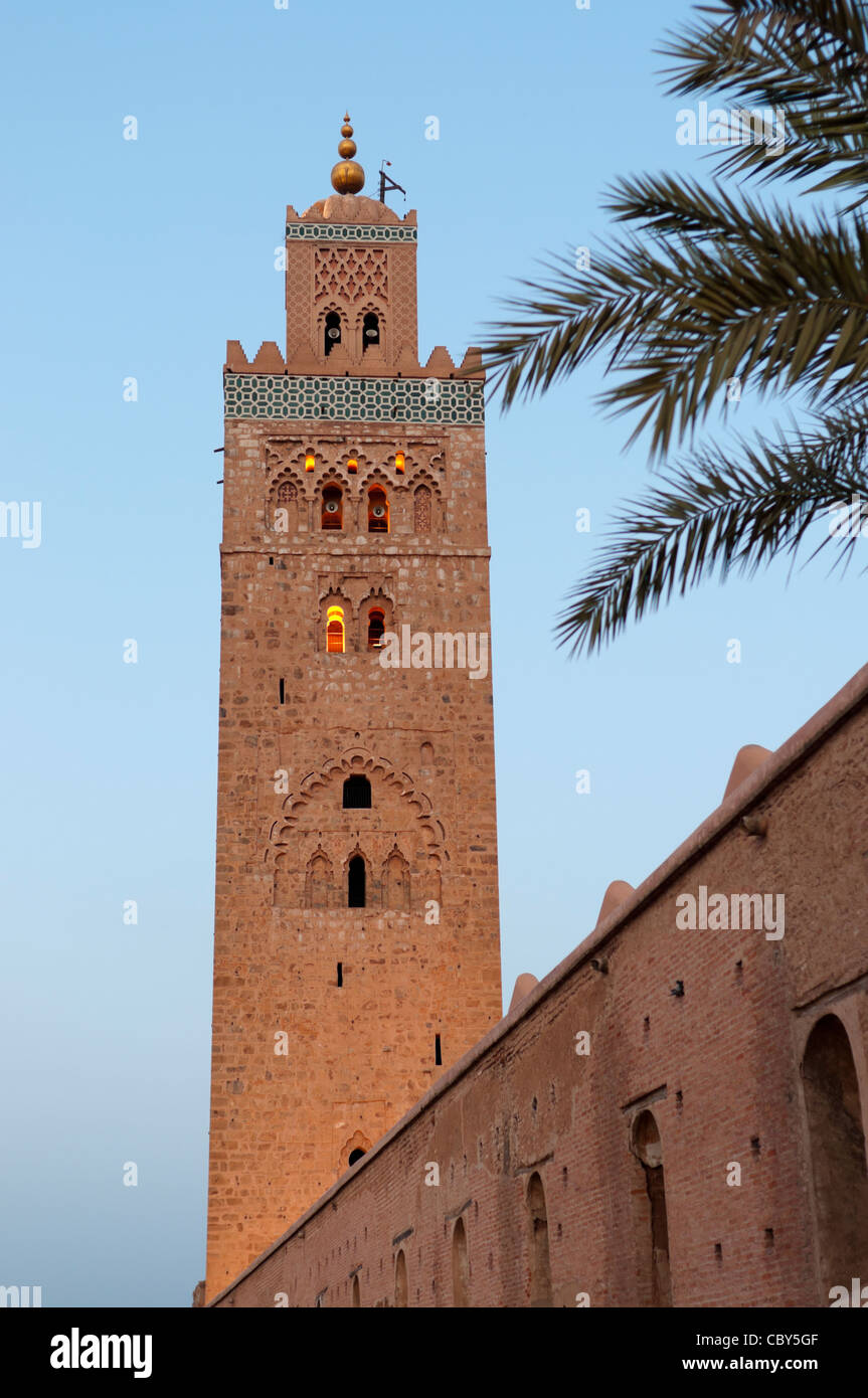 Minaret of Mosque,Marrakech,Morocco Stock Photo - Alamy