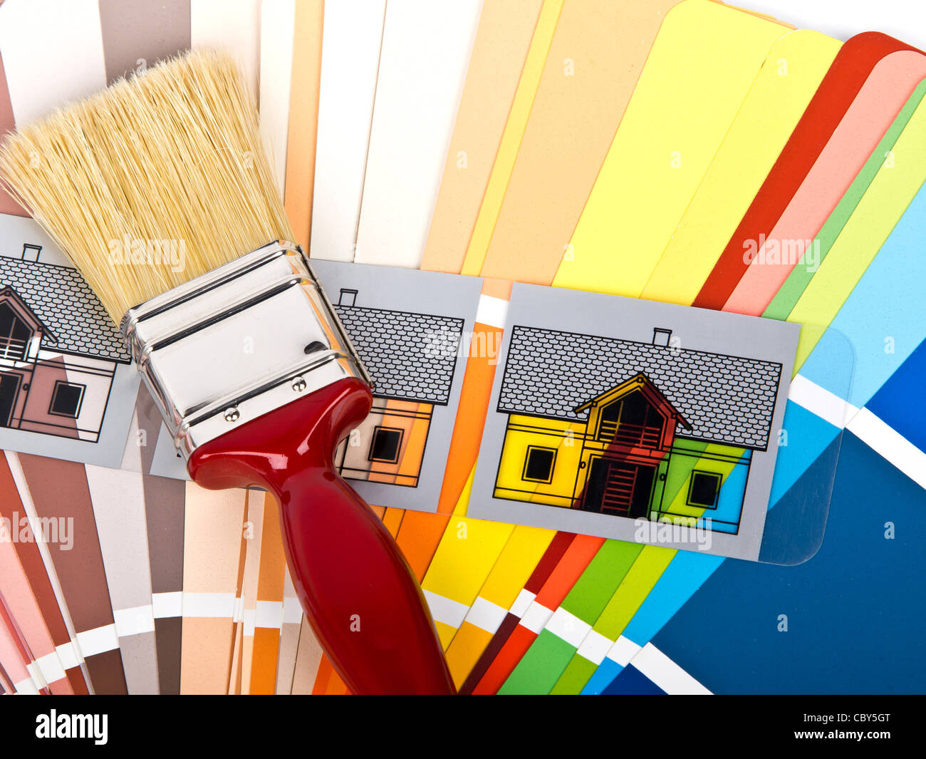 Brush houses hi-res stock photography and images - Alamy