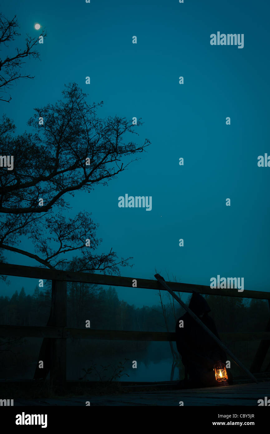 Death waiting hi-res stock photography and images - Alamy