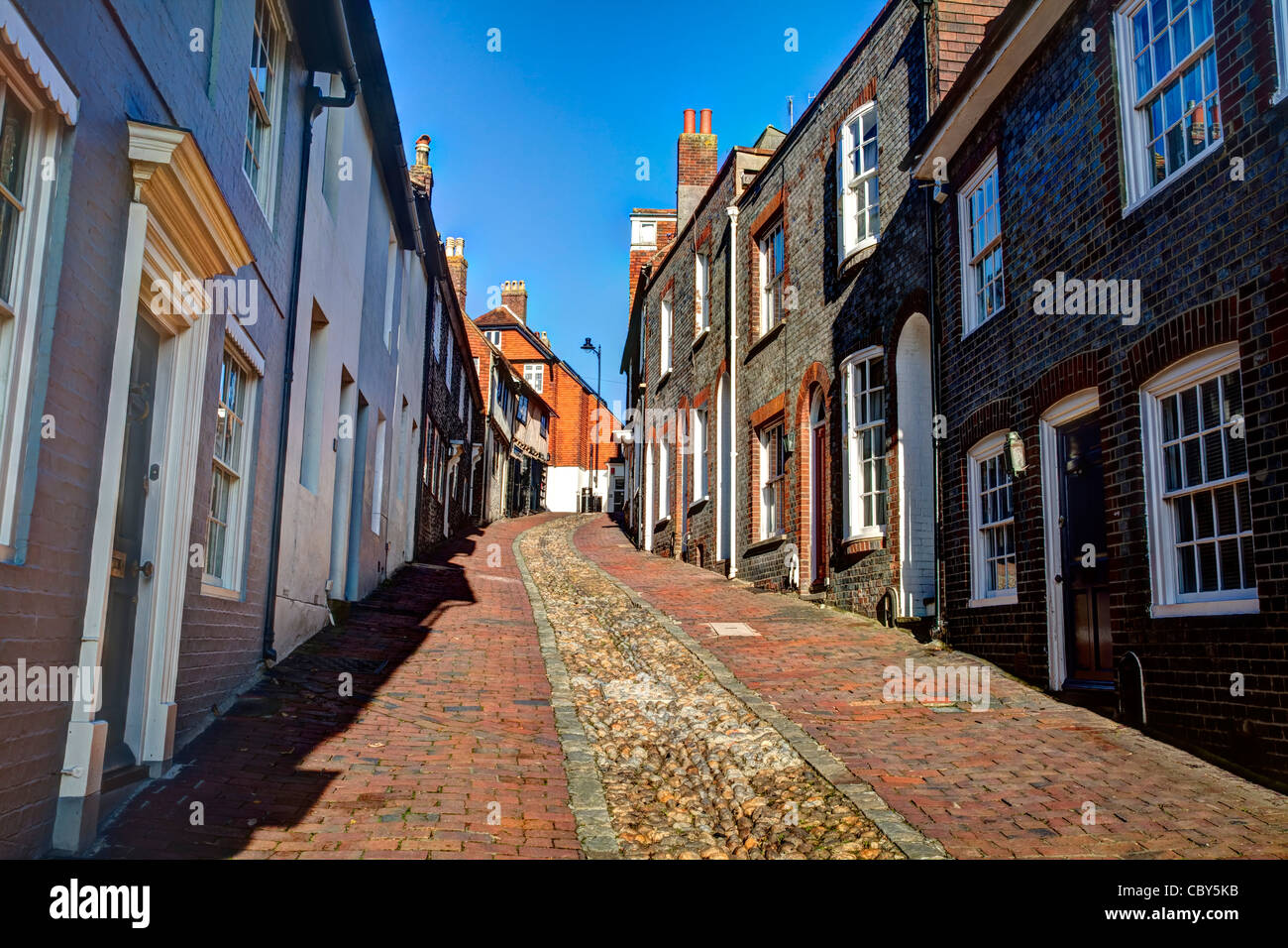 Keere Street, Lewes, Sussex, England Stock Photo - Alamy