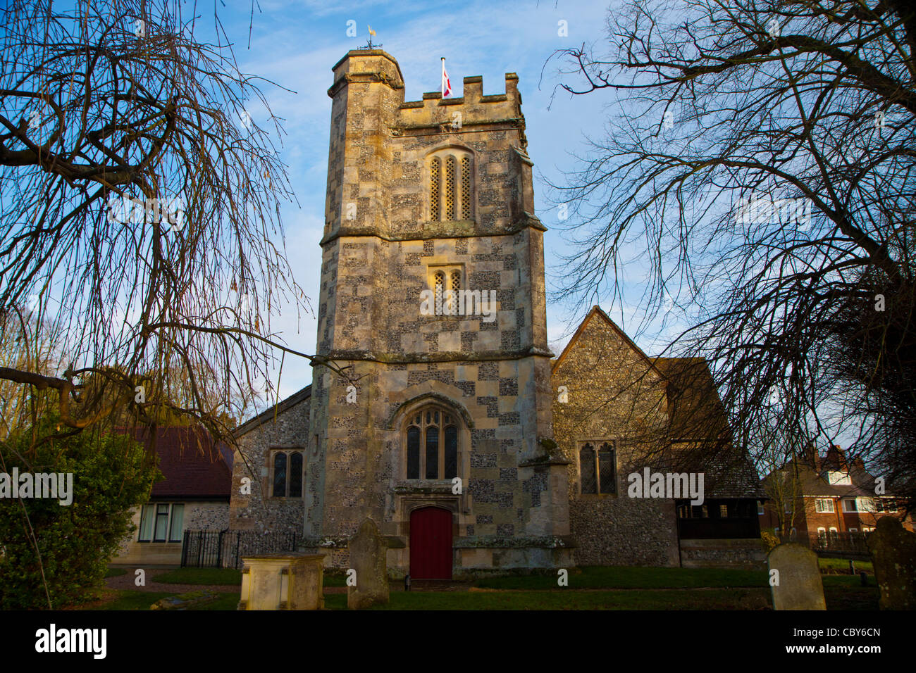 St Peter’s Church Soberton Stock Photo - Alamy