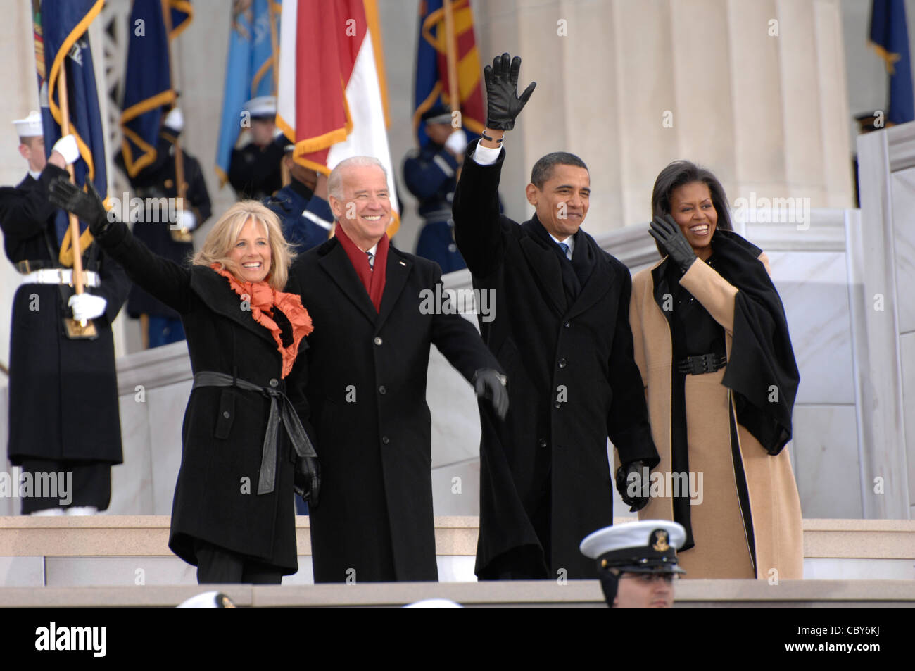 Michelle obama joe biden inauguration hi-res stock photography and ...