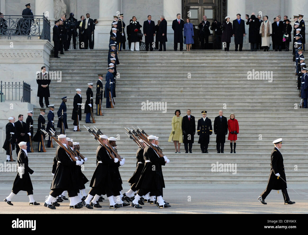 Barack obama inauguration 2008 hi-res stock photography and images - Alamy