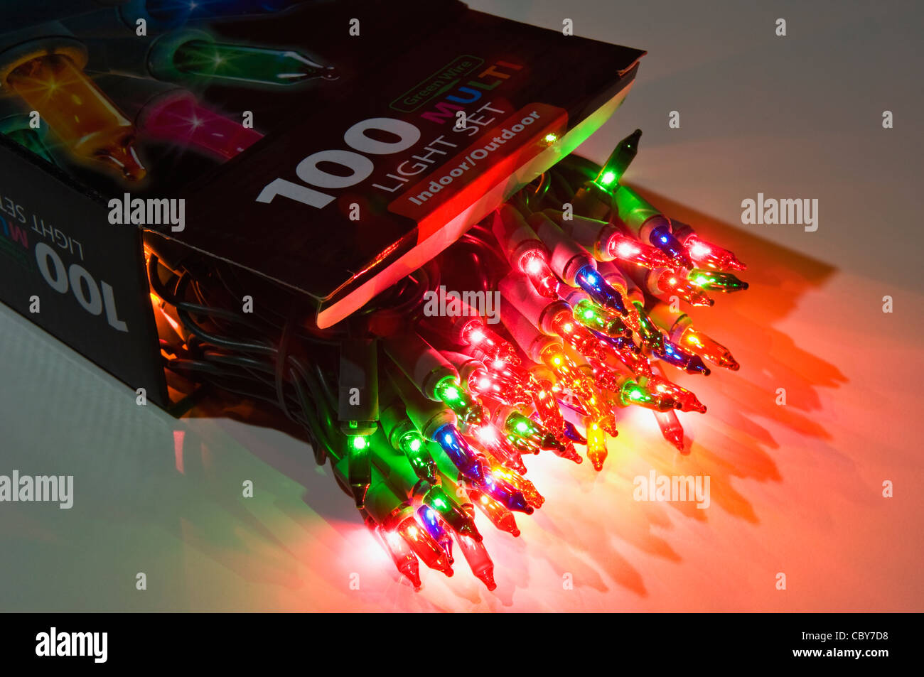 Christmas lights set hi-res stock photography and images - Alamy