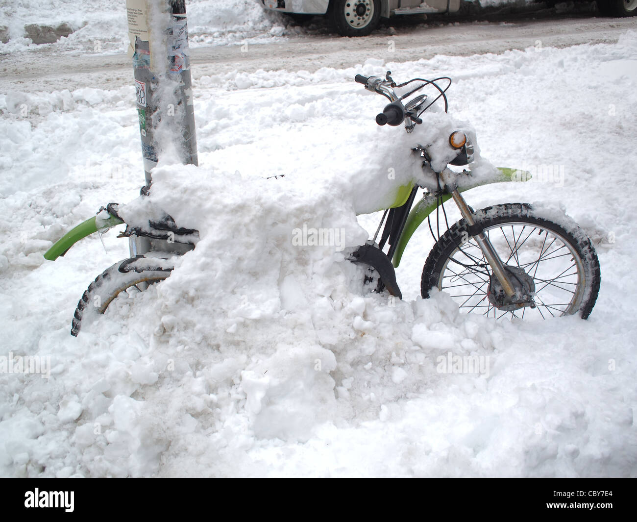Motorcycle snow hi-res stock photography and images - Alamy