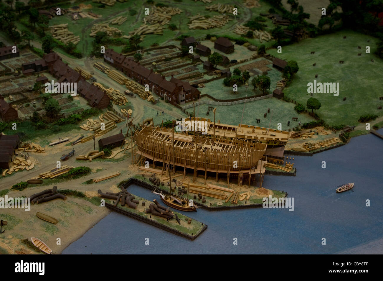 Model Ship Building High Resolution Stock Photography and Images - Alamy