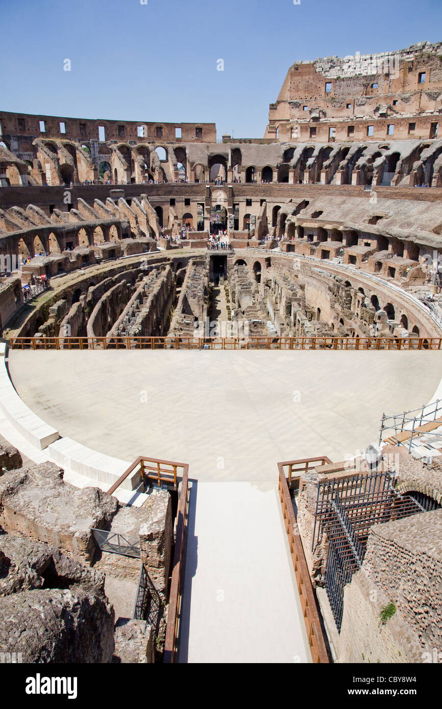 image of the famouse roman coliseum where gladiators fought Stock Photo ...