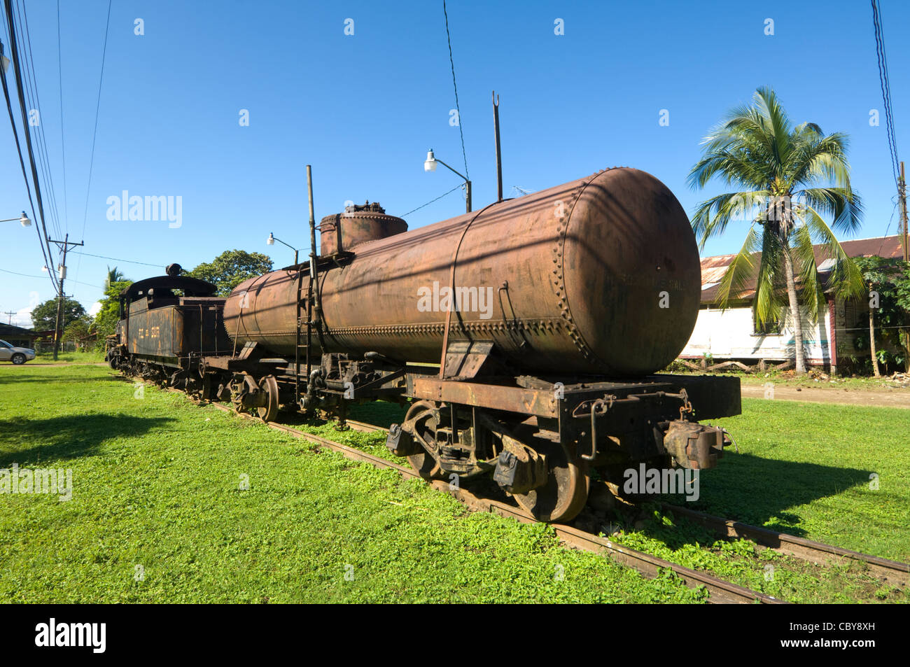 Old Locomotive and carriage Palmar Sur Costa Rica Puntarenas Province ...