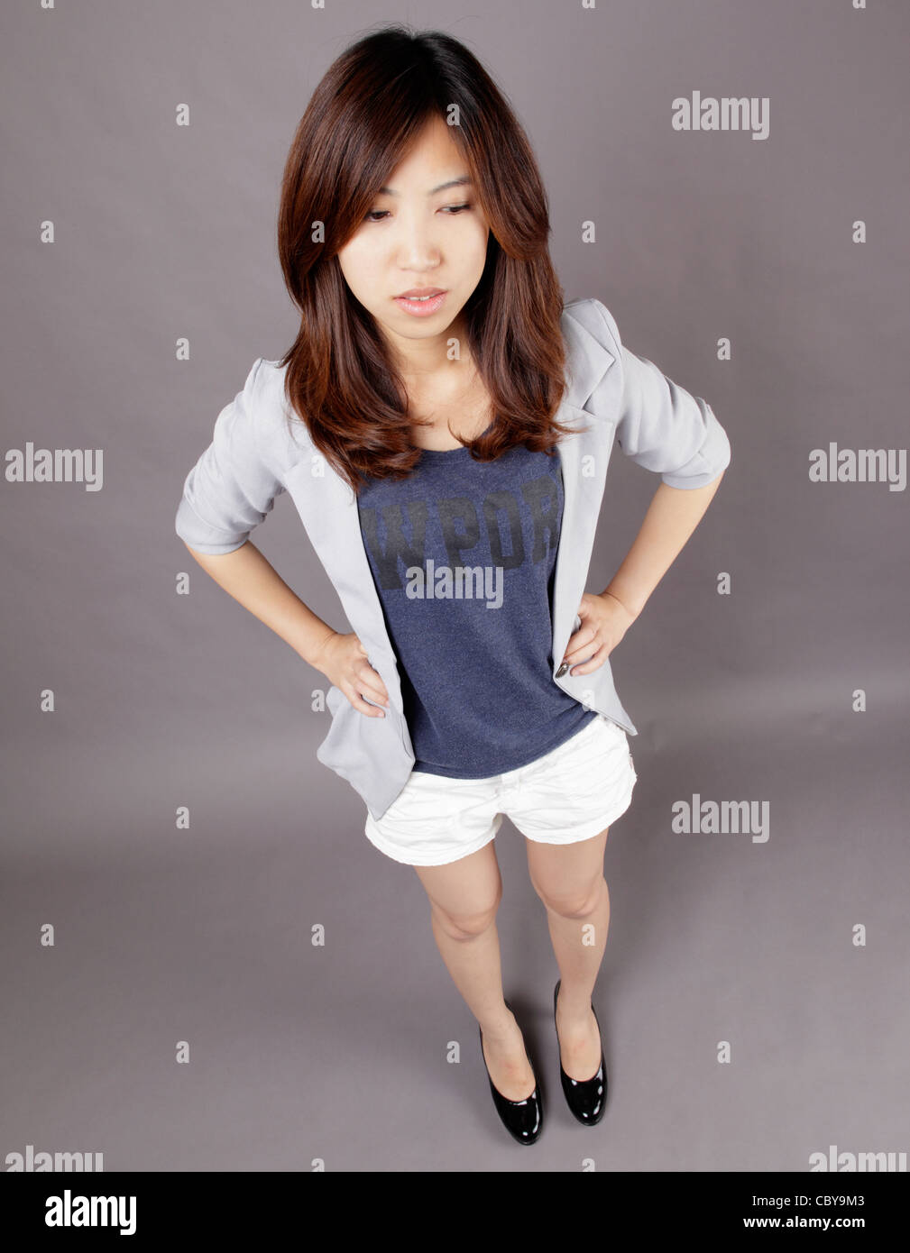 Office lady portrait Stock Photo - Alamy