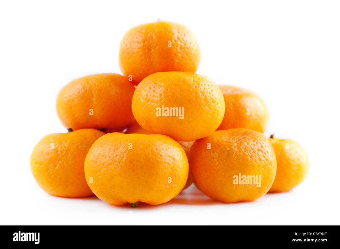 Many fresh tangerines on Cut Out Stock Images & Pictures - Alamy