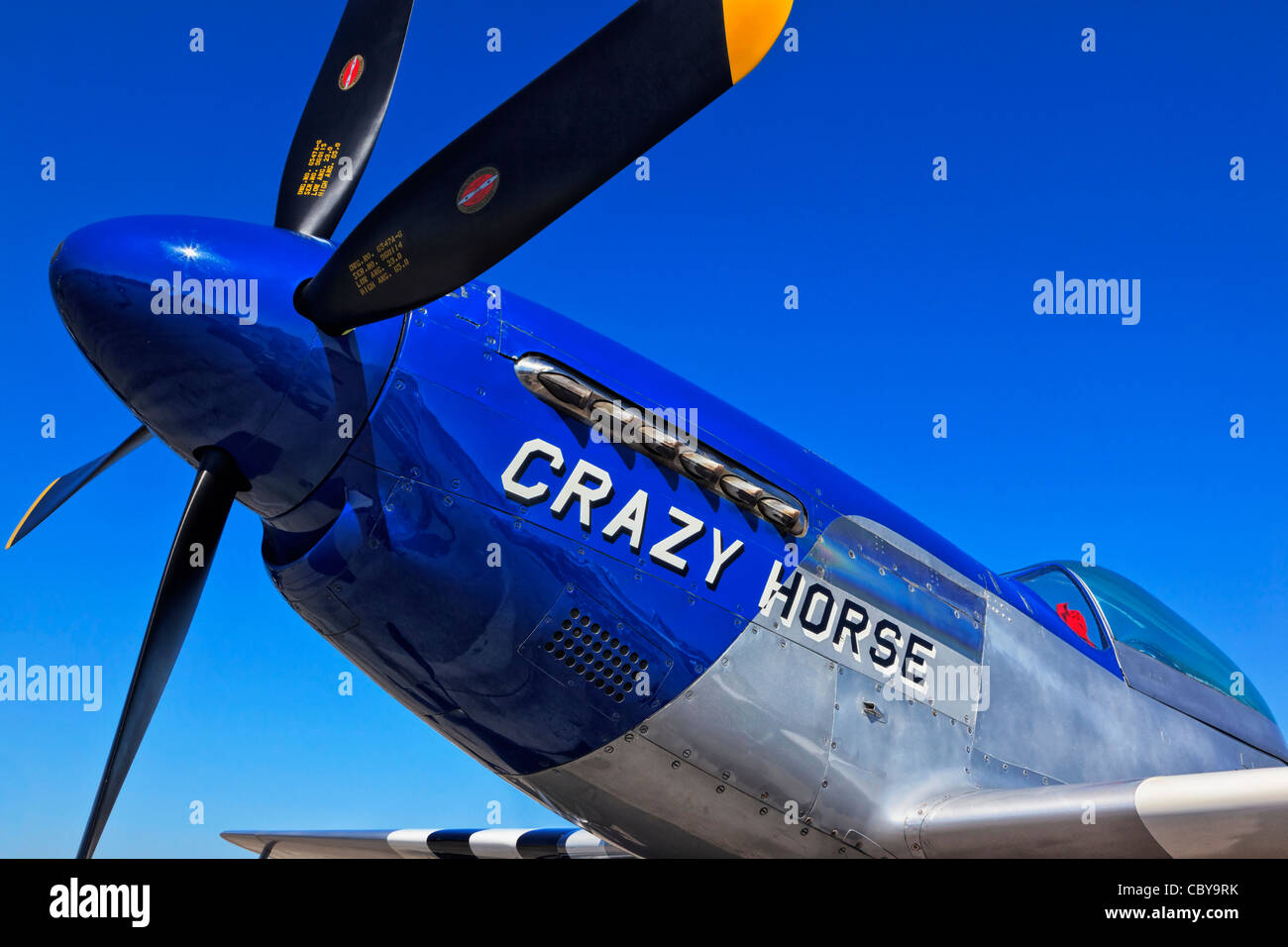 North American P51 Mustang Stock Photo - Alamy