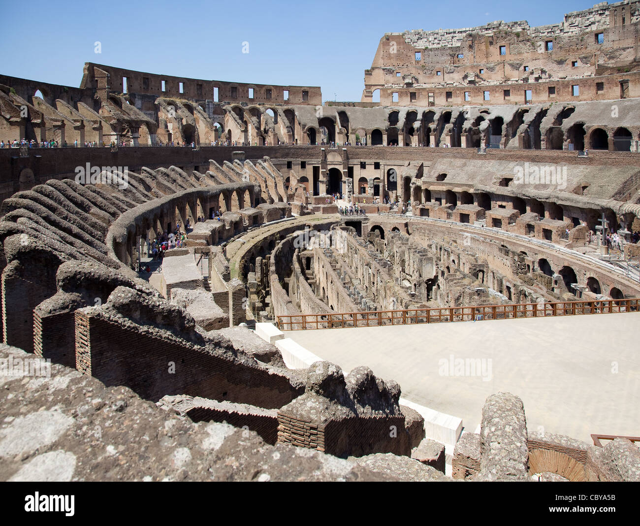 image of the famouse roman coliseum where gladiators fought Stock Photo ...