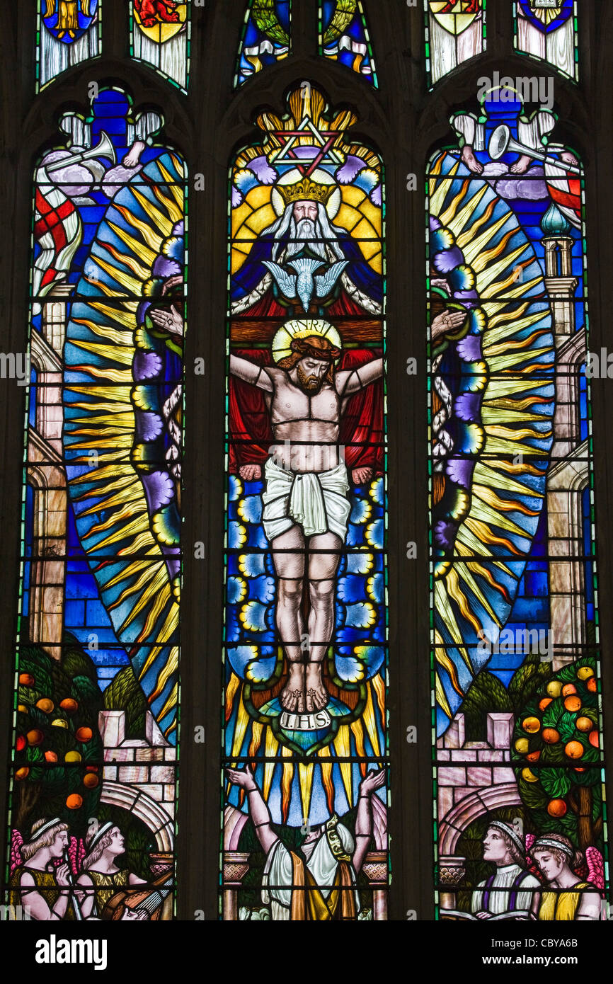 The Brooks Window (No.1) by Walter Crane and executed by Christmas in ...