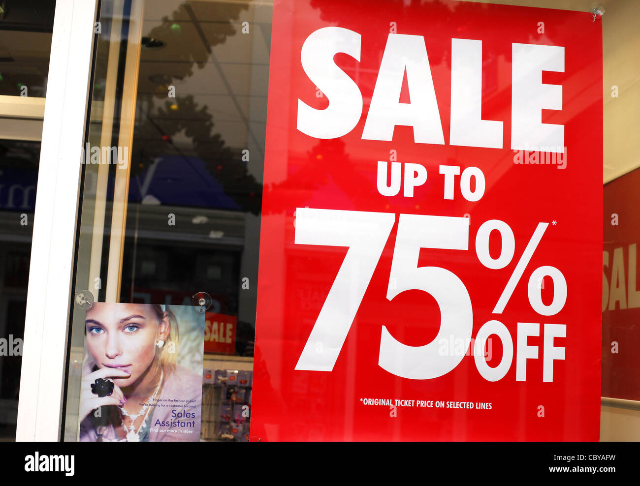 Sale poster hi-res stock photography and images - Alamy