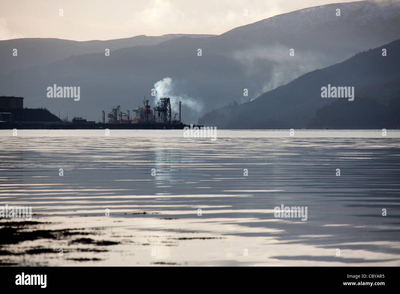 Finnart oil terminal hi-res stock photography and images - Alamy