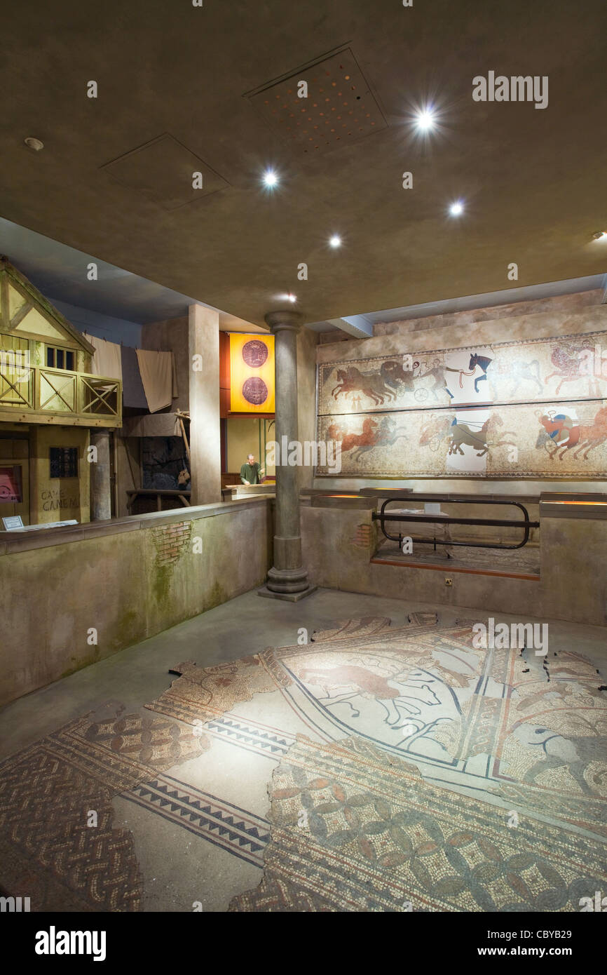 Inside the Hull and East Riding Museum of Archaeology. Hull, East ...