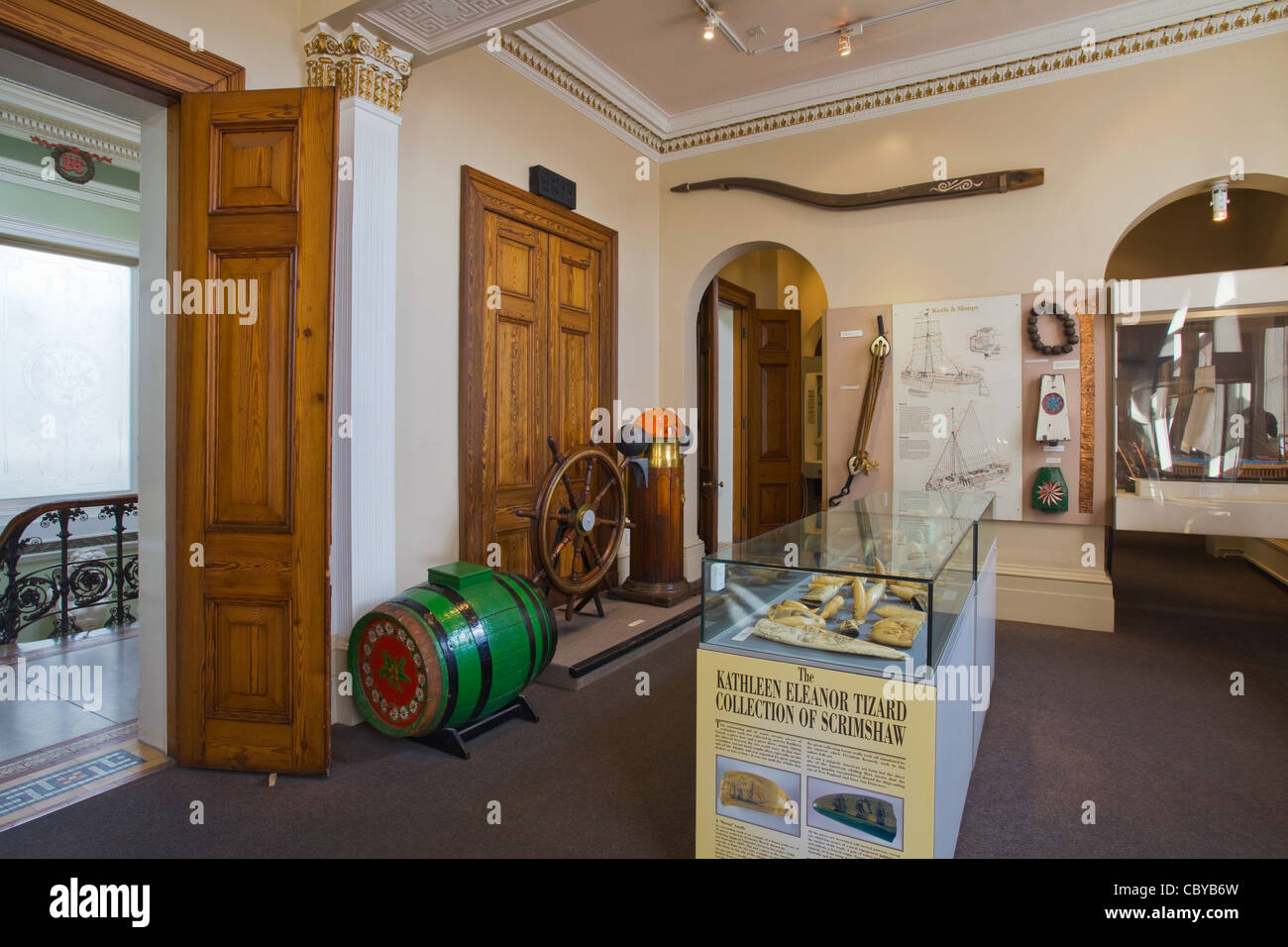 A display in the Maritime Museum, Hull, East Yorkshire Stock Photo - Alamy