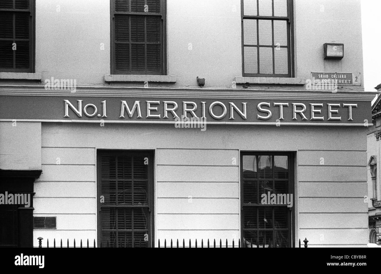 No. 1 Merrion Street, Dublin, Ireland Stock Photo - Alamy