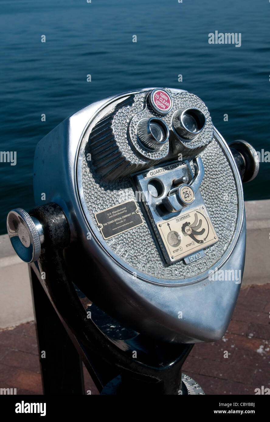 Tower Optical Company viewer a form of telescope popular with tourists ...