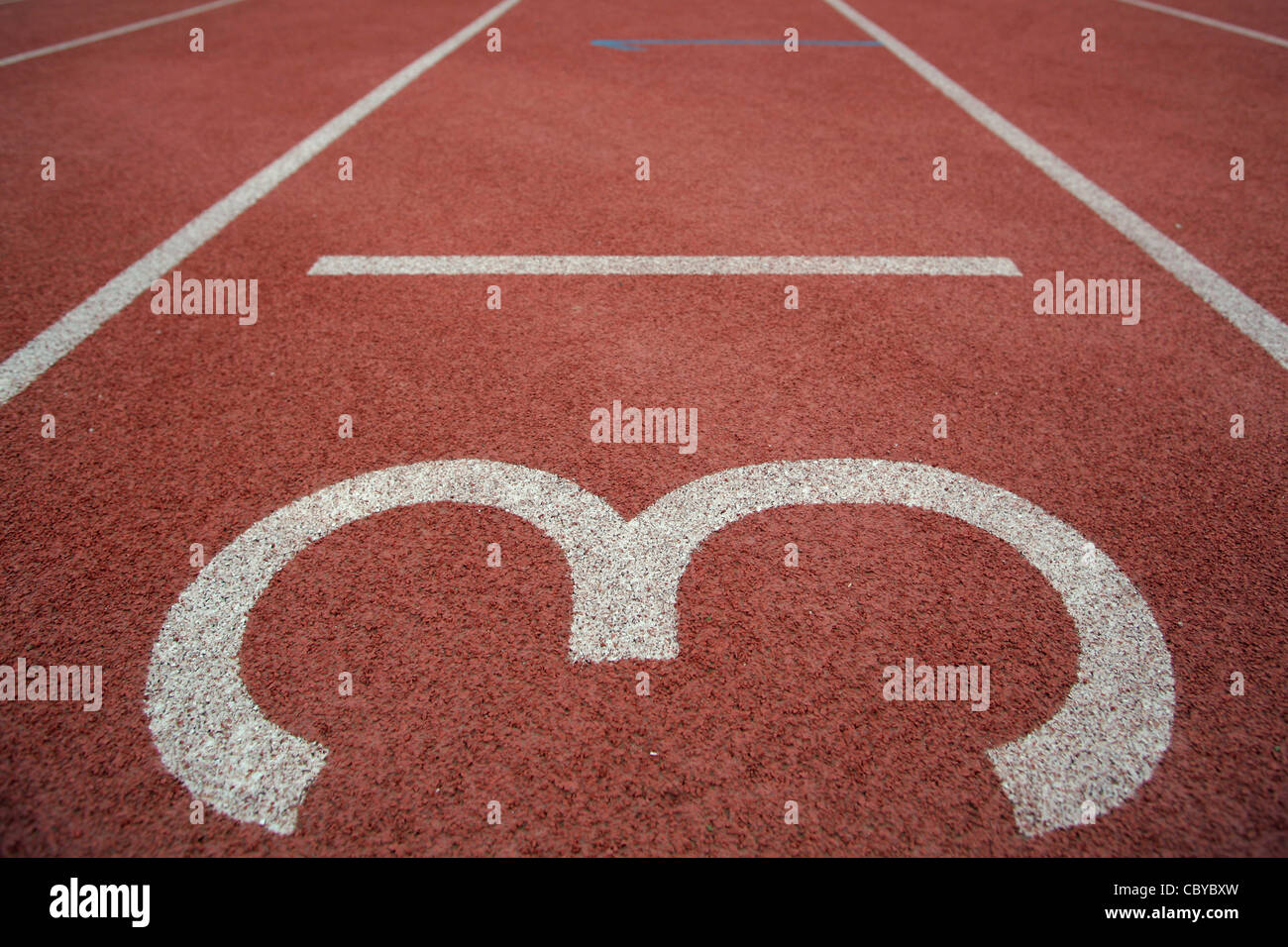 Running track finish line horizontal hi-res stock photography and ...