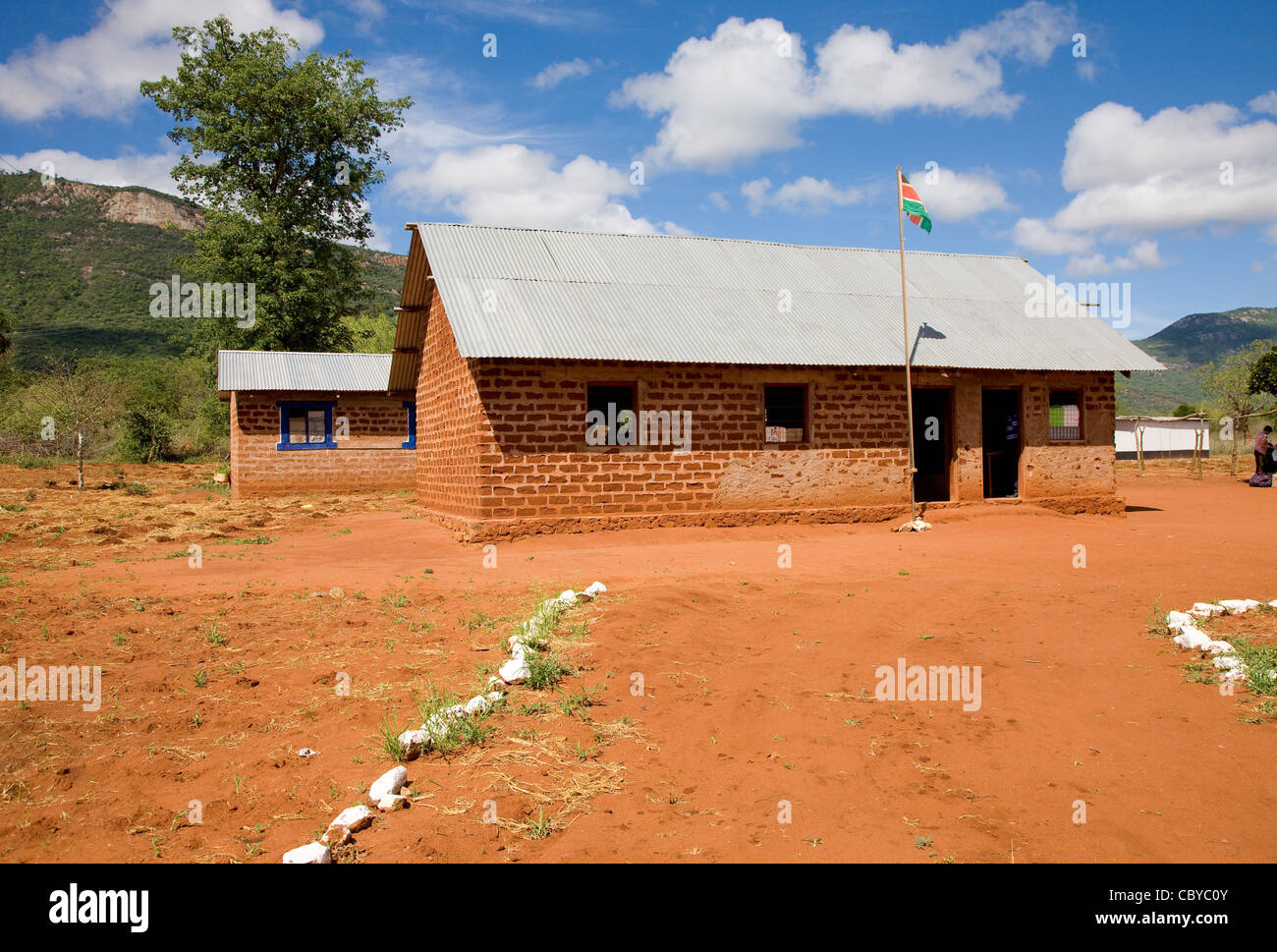 Administrative and preschool block of a Kenyan primary school Kileva ...
