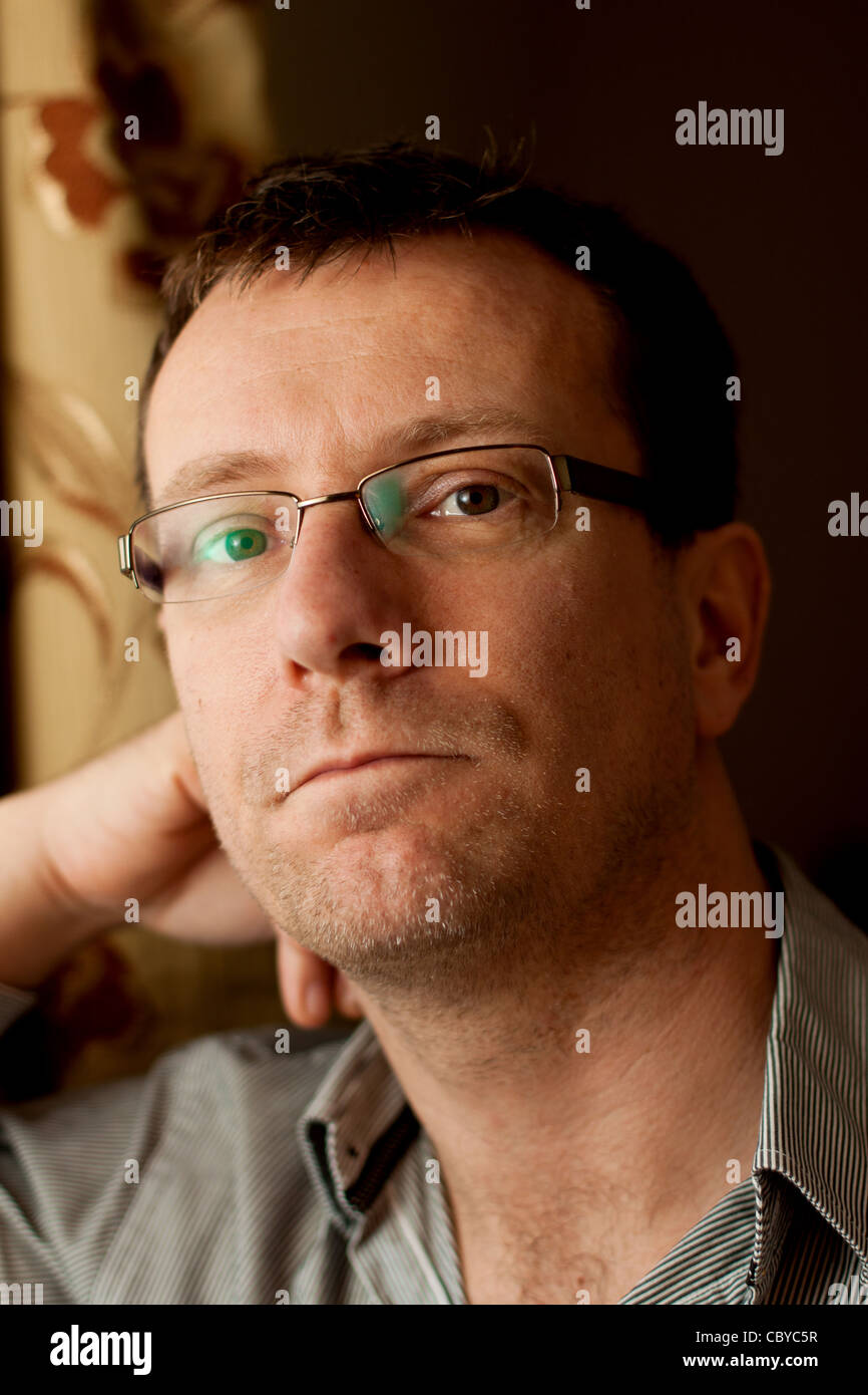 Single white middle male hi-res stock photography and images - Alamy