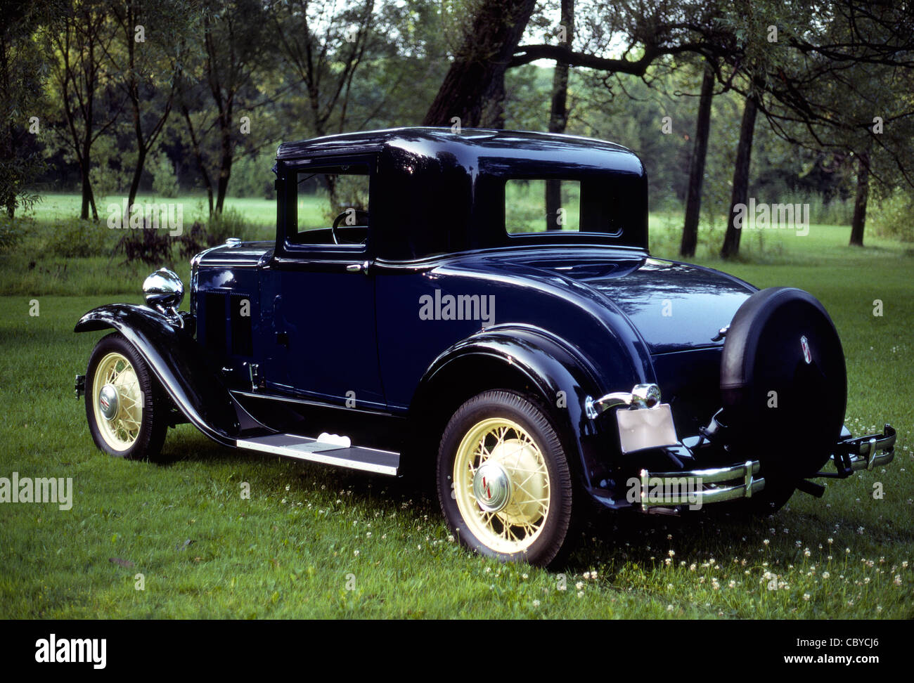 1931 Durant Automobile on Grass Stock Photo - Alamy