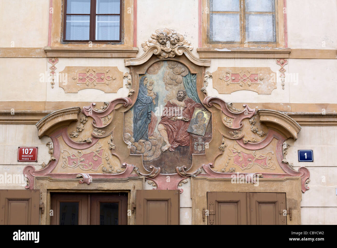 Painted religious art hi-res stock photography and images - Alamy