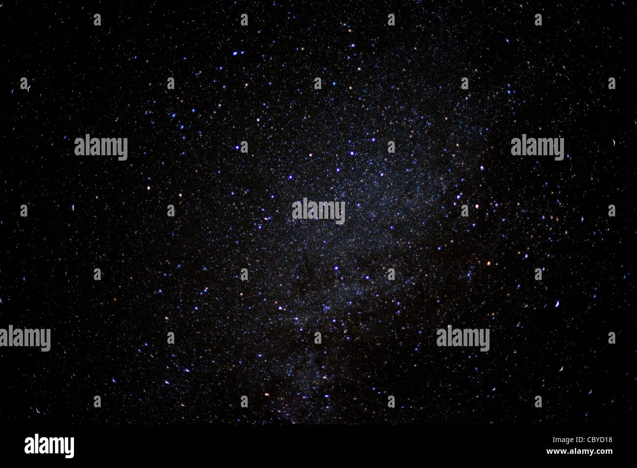 Clear night sky filled with stars in Inner Mongolia Stock Photo - Alamy