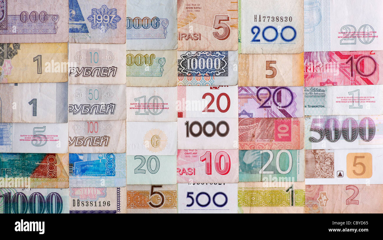 World currency banknotes various hi-res stock photography and images ...