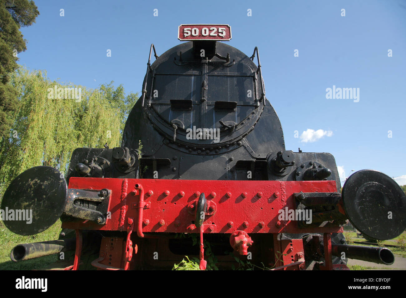 Color shot of an old steam locomotive Stock Photo - Alamy