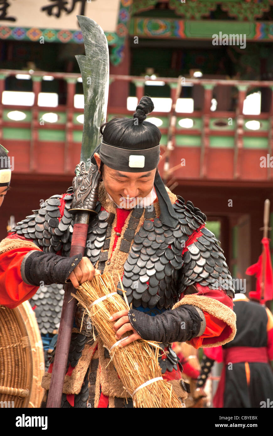 Korean ancient warrior Stock Photo - Alamy