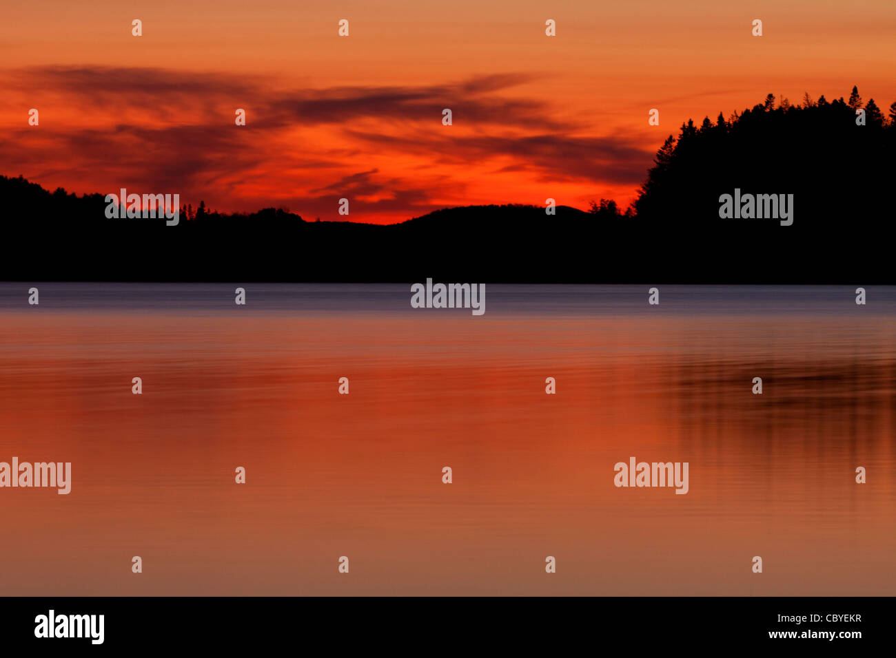Reflective lake sunrise hi-res stock photography and images - Alamy